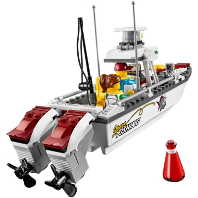 LEGO 60147 - LEGO CITY - Fishing Boat - Fishing Boat | Toymania.gr