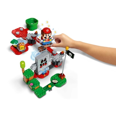 LEGO 71364 - LEGO SUPER MARIO - Whomp’s Lava Trouble Expansion Set ...