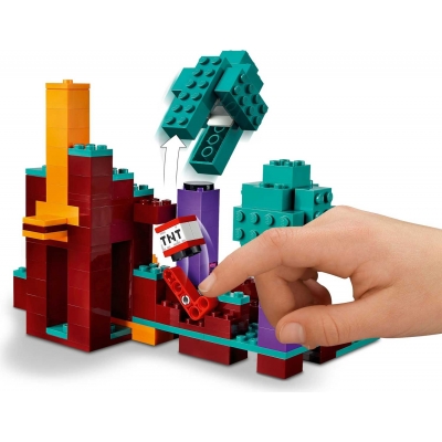LEGO 21168 - LEGO MINECRAFT - The Warped Forest | Toymania.gr