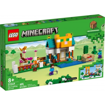 LEGO 21249 - LEGO MINECRAFT - The Crafting Box 4.0 | Toymania.gr