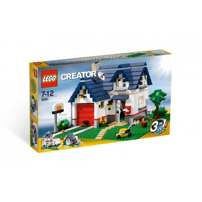 LEGO 5891 - LEGO CREATOR - Apple Tree House - Σπίτι με Γκαράζ | Toymania.gr