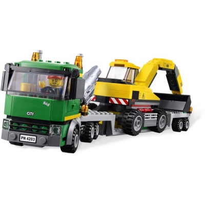LEGO 4203 - LEGO CITY - Excavator Transport - Μεταφορέας Εκσκαφέα ...